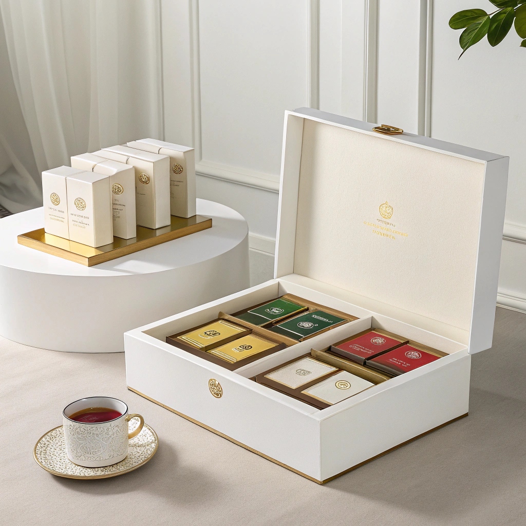 Custom Printed Tea Packaging Boxes | Al Samaa Printing & packaging LLC